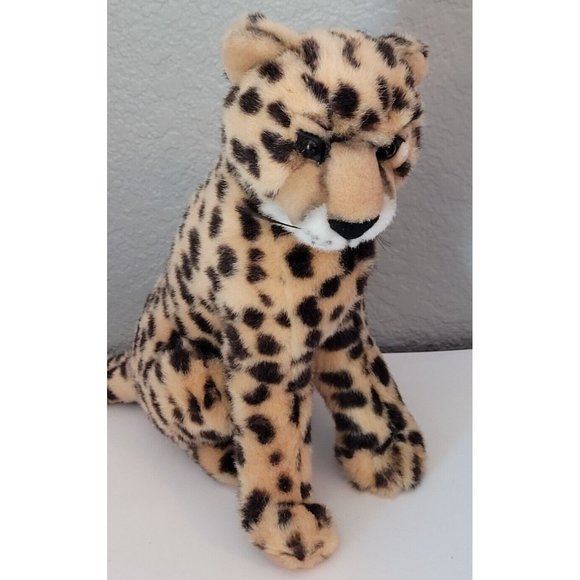 Toys | Poseable Realistic Cheetah Leopard Nature Co 12 Stuffed Animal ...